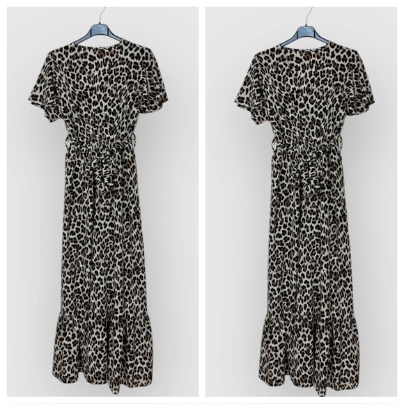ShopEvelynne | Dresses | Made In Italy Leopard Print Maxi Dress | Poshmark